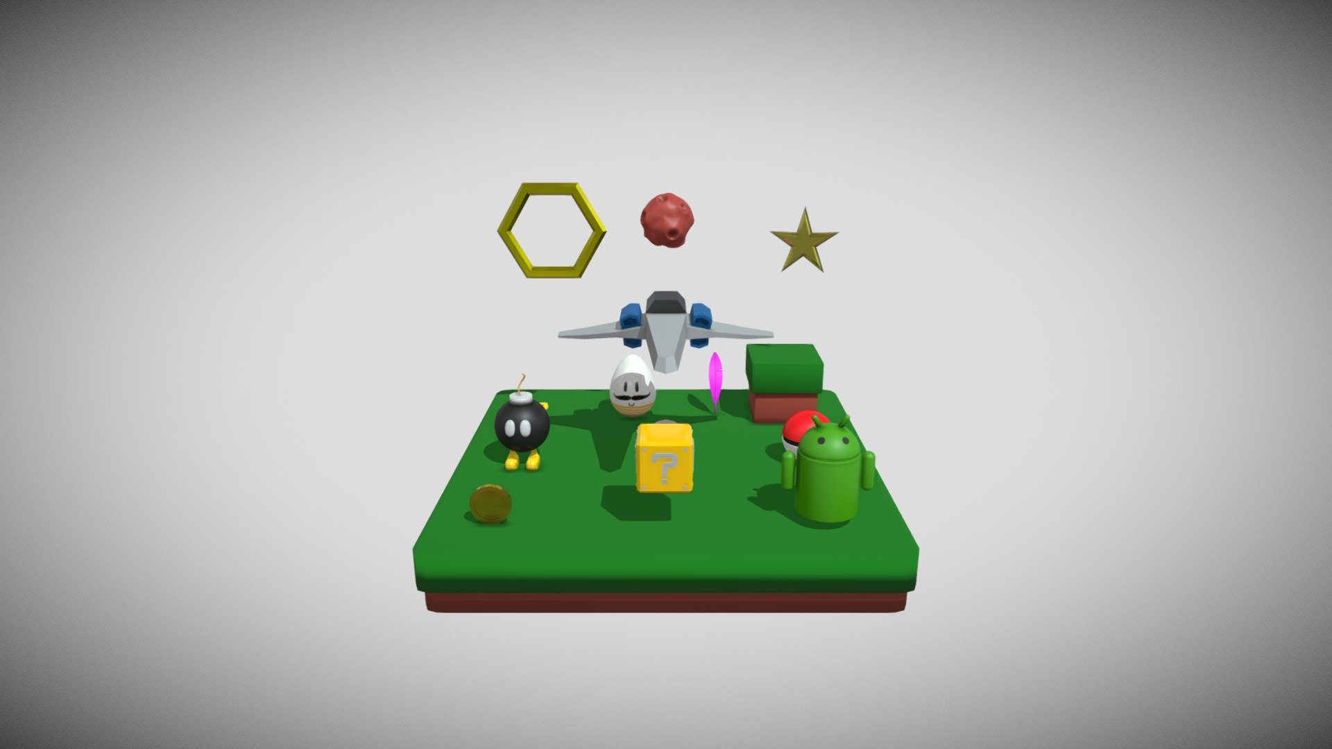 Assets Video Game - Download Free 3D model by CristianoCs [c9fac9f ...