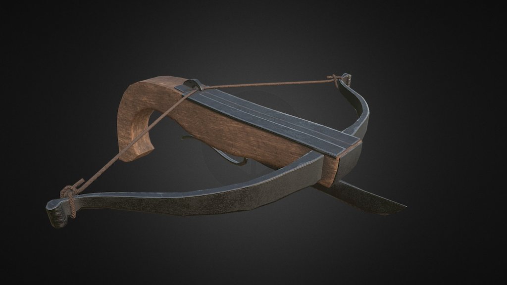 Medieval Hand Crossbow Asset - Download Free 3D model by Dominik Biały ...