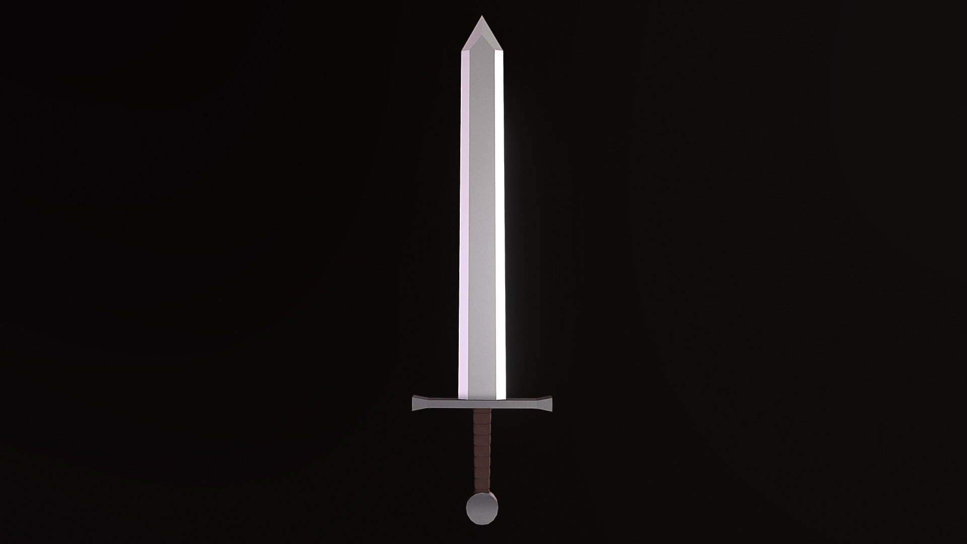 Stylized Lowpoly Sword - Download Free 3D model by Artem Romanov ...