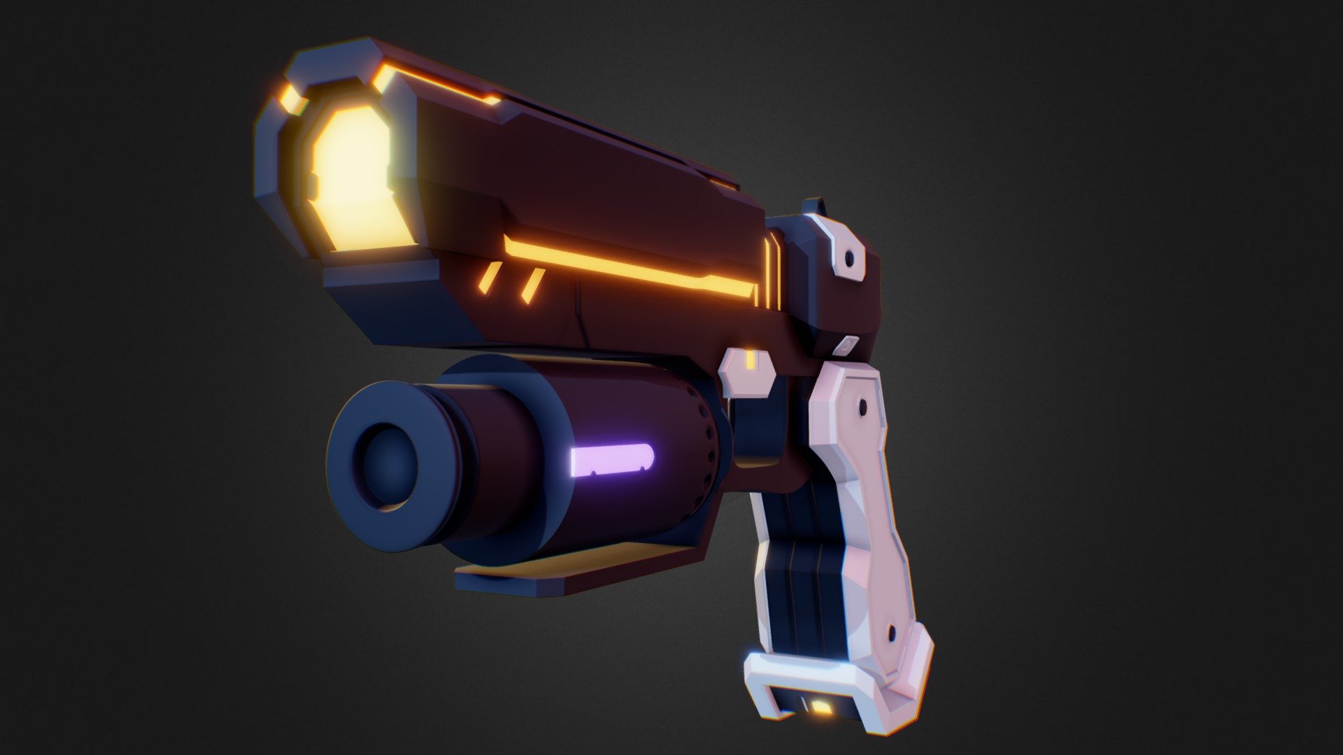 Fox Blaster - 3D model by DannyRG [c9febb7] - Sketchfab