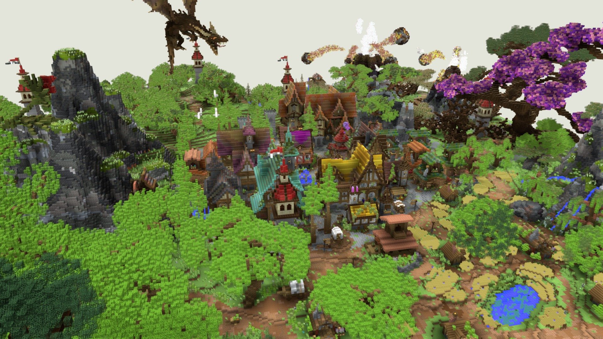 Skyblock SPAWN by Matilaina - 3D model by Matilaina [c9ff85d] - Sketchfab