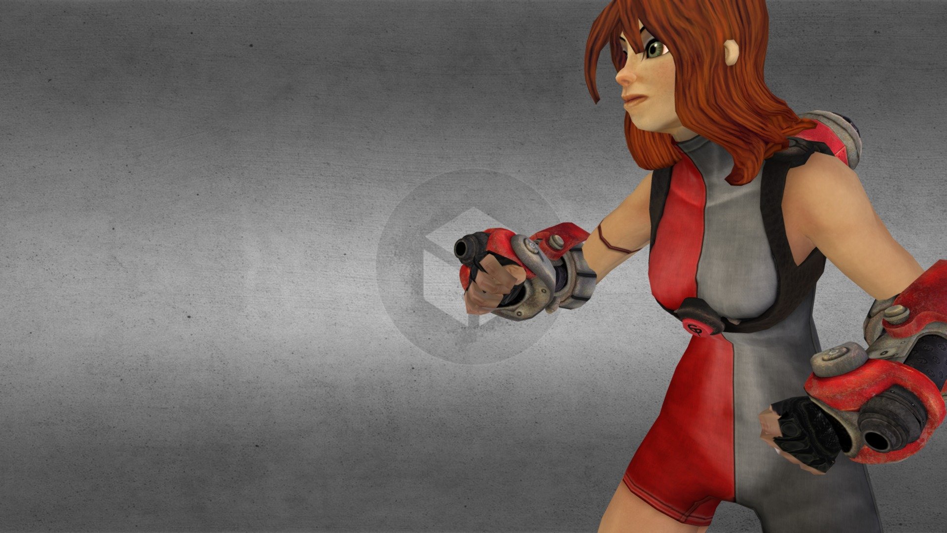 Titan Girl - 3D model by Lehar [cAxDtHT] - Sketchfab