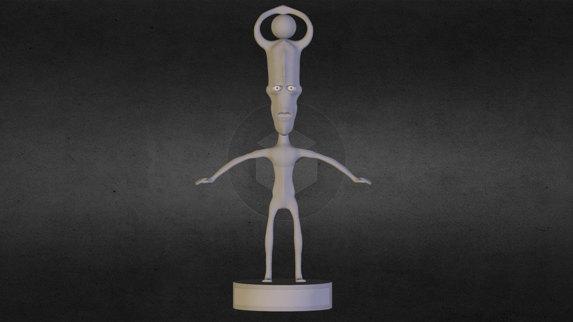 alien guy...kinda - 3D model by joni.m86 [cSm5sma] - Sketchfab
