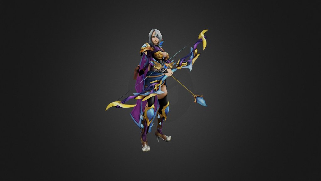 Ashe - A 3D model collection by CombatCube - Sketchfab