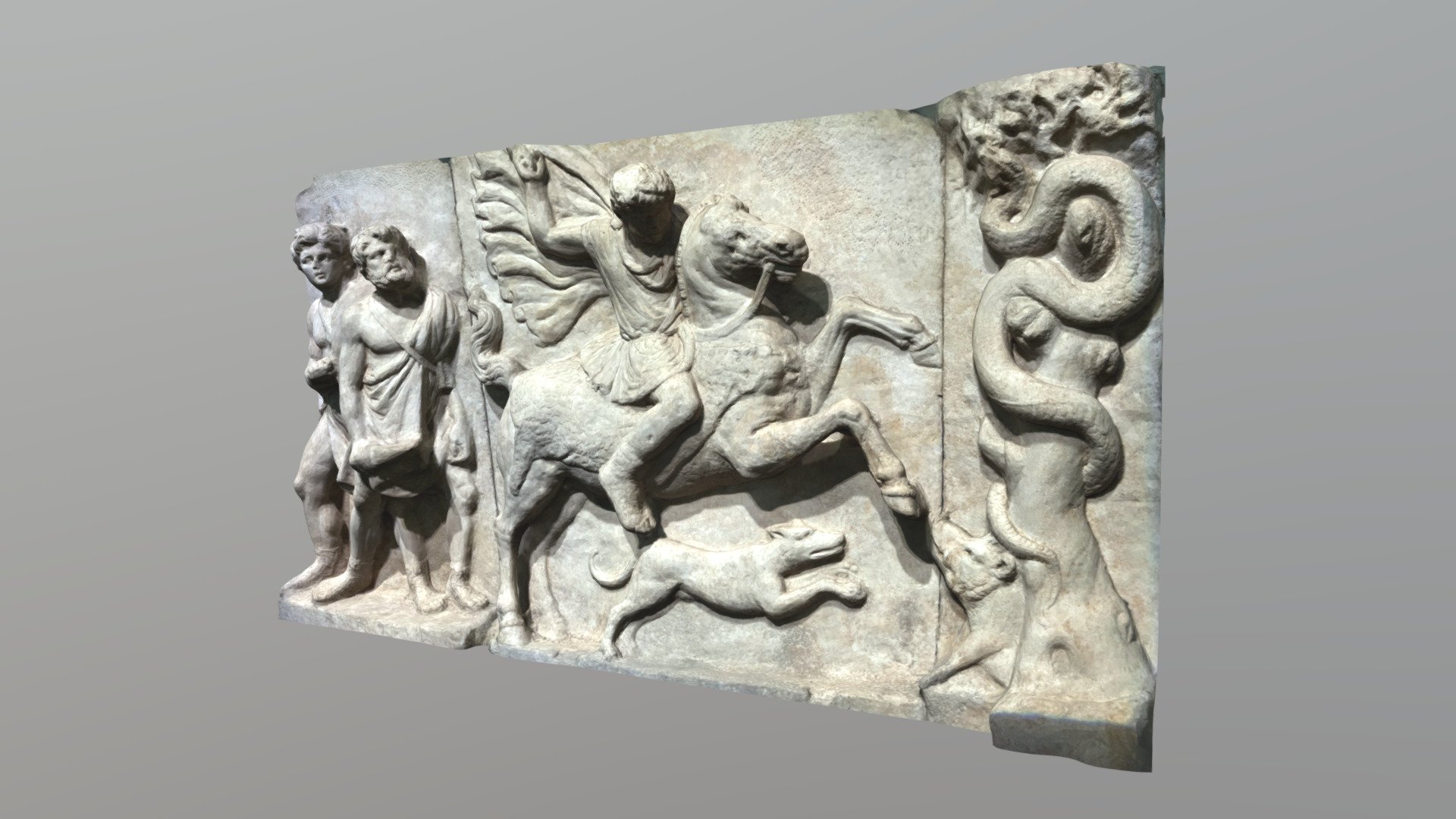 Haut Relief Cavalier - Download Free 3D model by Tavernier Amaury ...