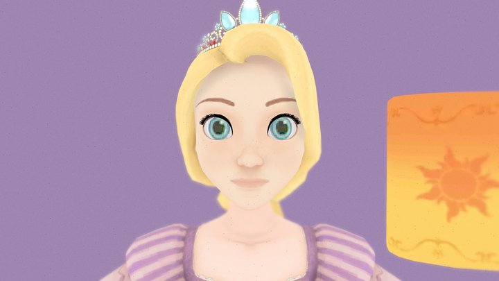 Rapunzel 3D models - Sketchfab