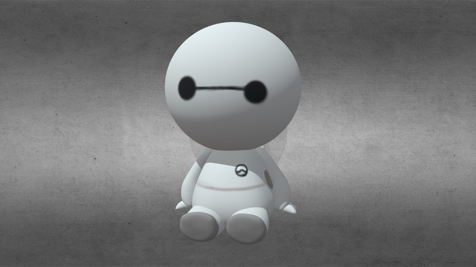 Baymax. - 3D model by qlwcxr [ca02fe9] - Sketchfab