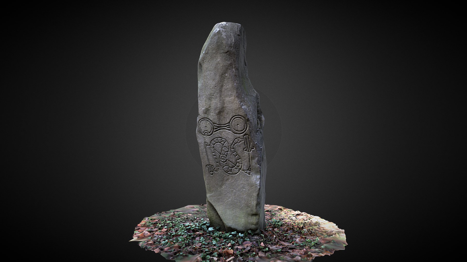 Newton House Class 1 Pictish Stone - Download Free 3D model by Douglas ...