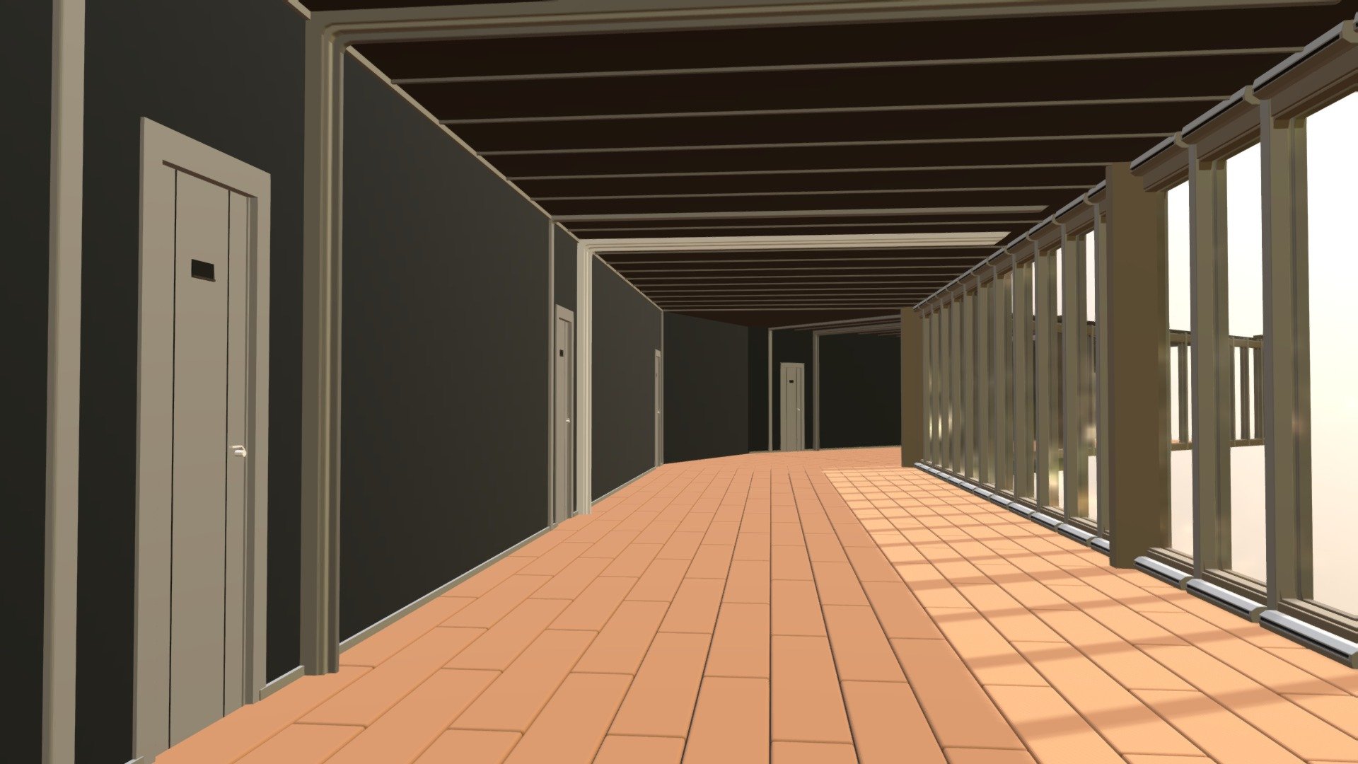 corridor - Download Free 3D model by guenhag [ca03987] - Sketchfab