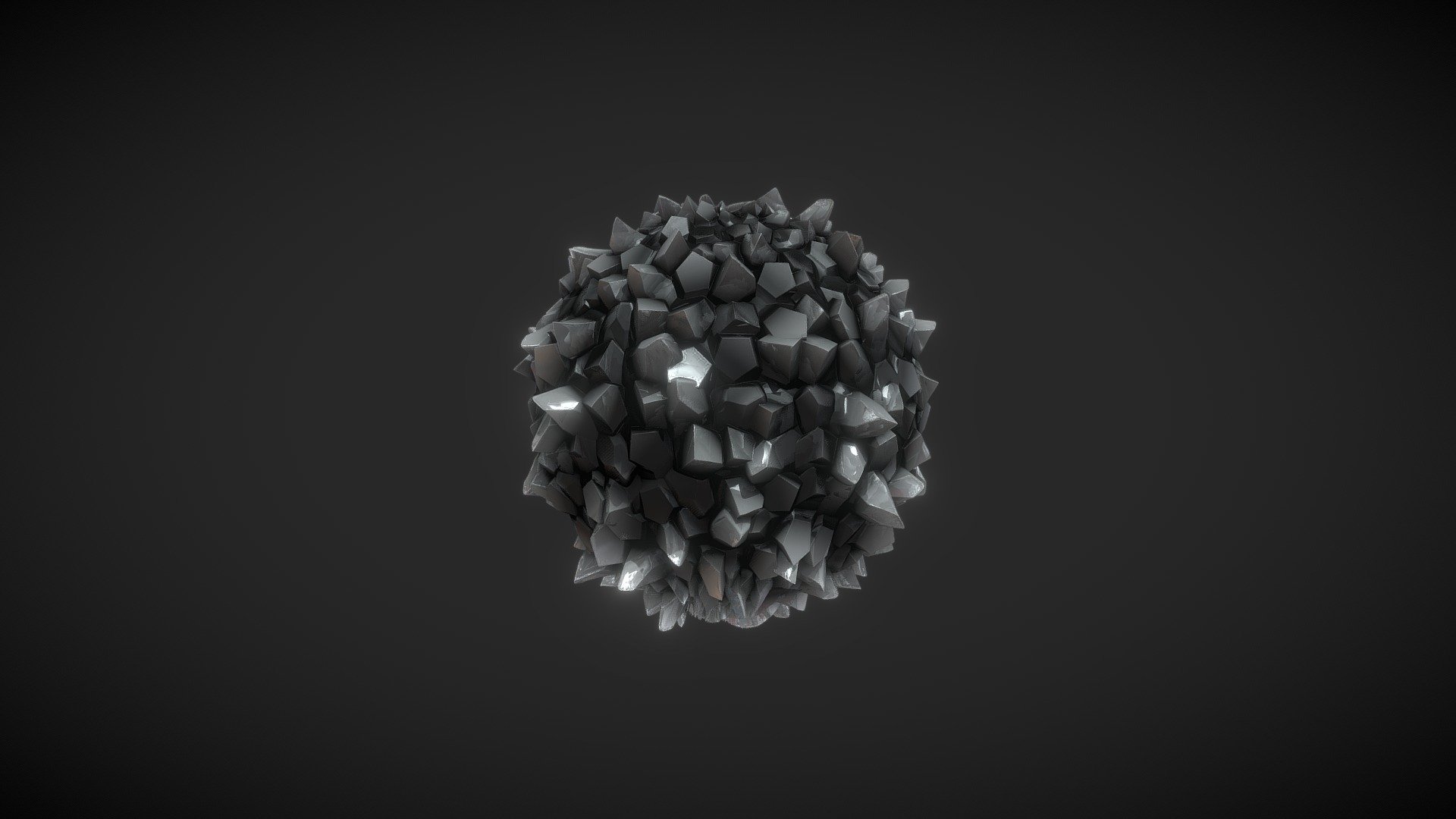 Crystal 01 Procedural Material 💎 - Download Free 3D model by Game Piggd ...