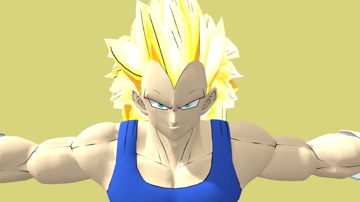 Vegeta 3D models - Sketchfab