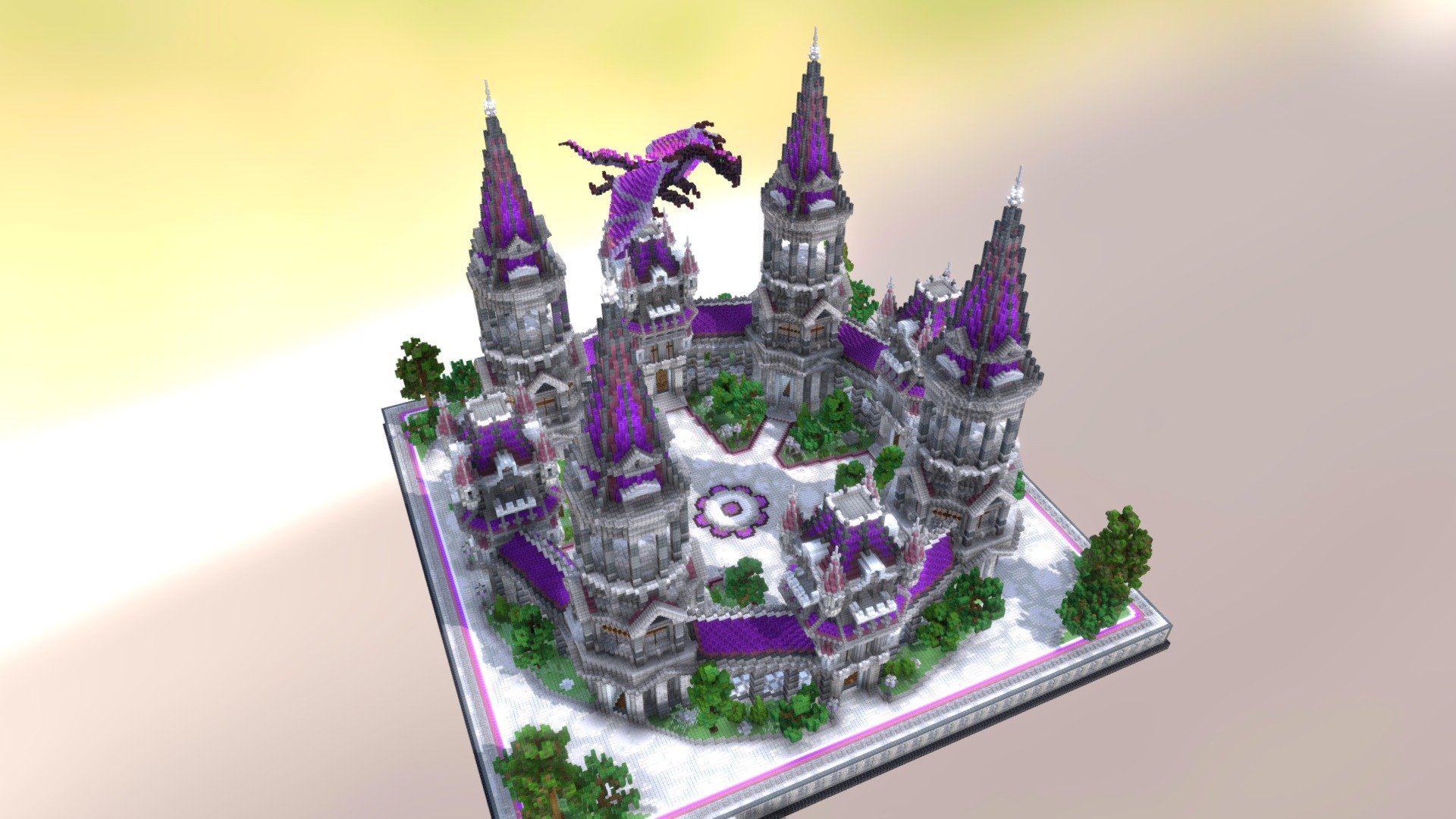 Ender - Factions Spawn - 3D model by Jasper (@buildtech) [ca0628a] - Sketchfab
