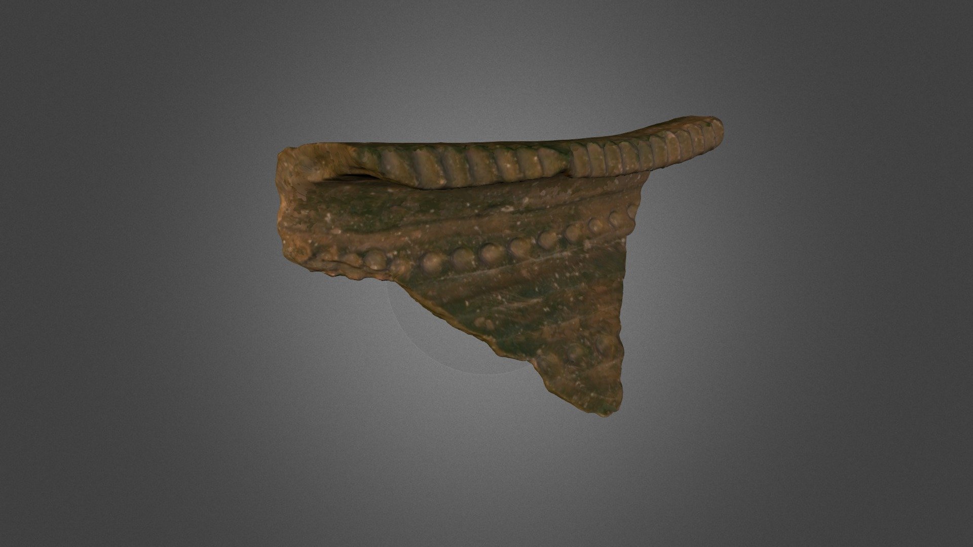 Pot Sherd - 3D model by yngandali [ca0651d] - Sketchfab