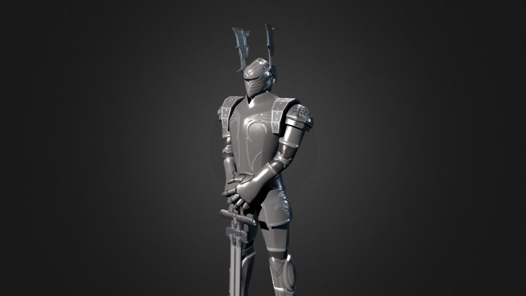 Knight Guard - 3D model by Alex MobilityArts (@alexzhao) [ca06750 ...