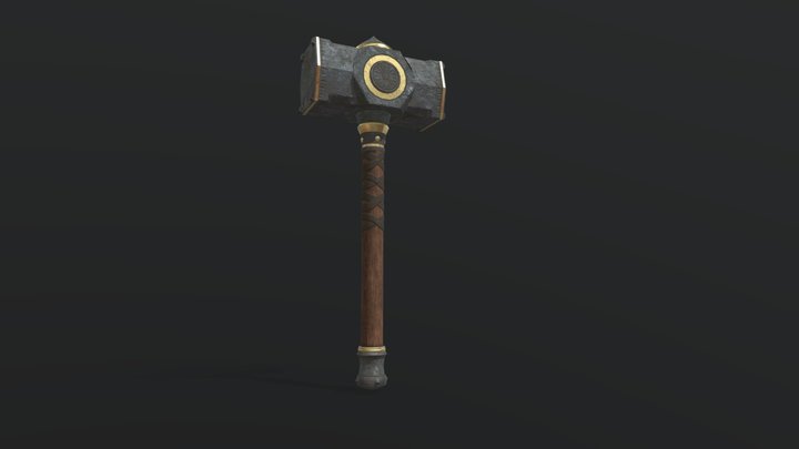 Mjolnir 3D models - Sketchfab