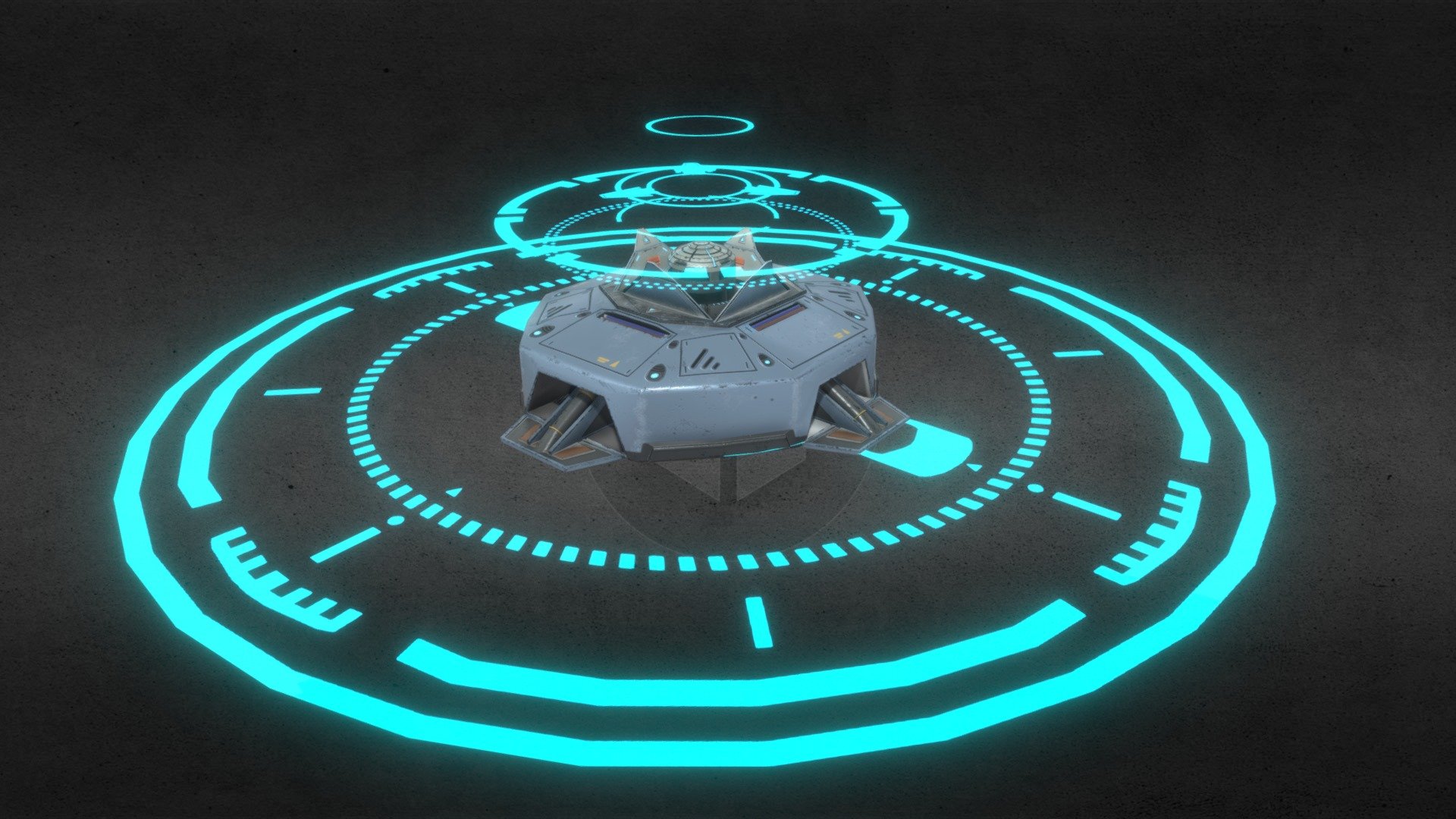 Hologram projector with hologram - Download Free 3D model by t.flores ...