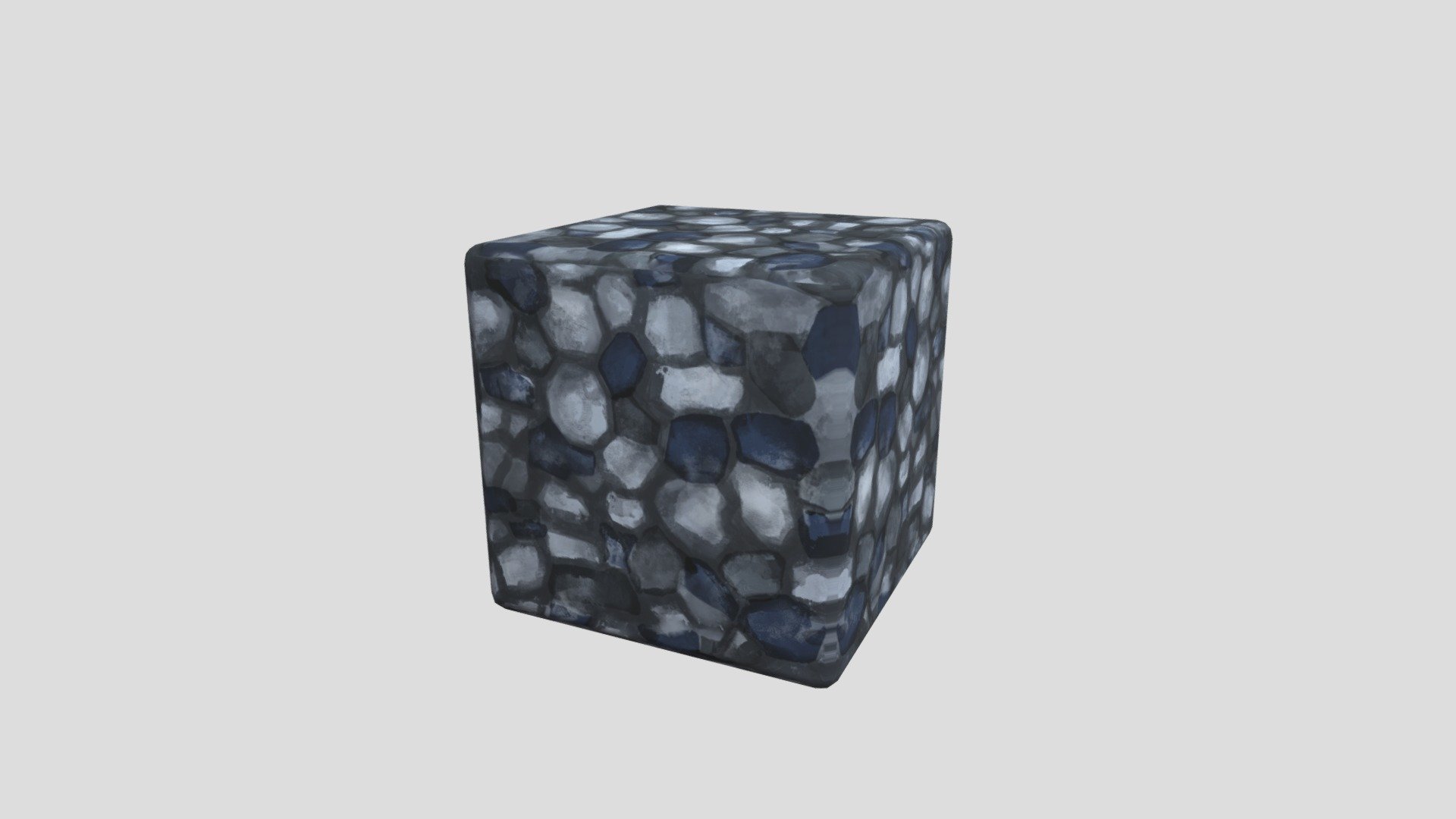 Rock Cube - 3D model by Ekaterina (@Katyash) [ca0ae94] - Sketchfab