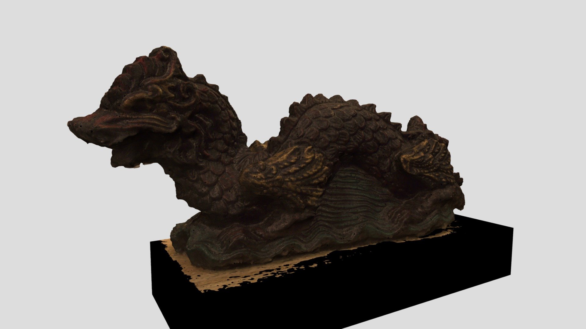 Plaster Chinese Dragon Statue Photogrammetry - 3D model by JNichols4 ...