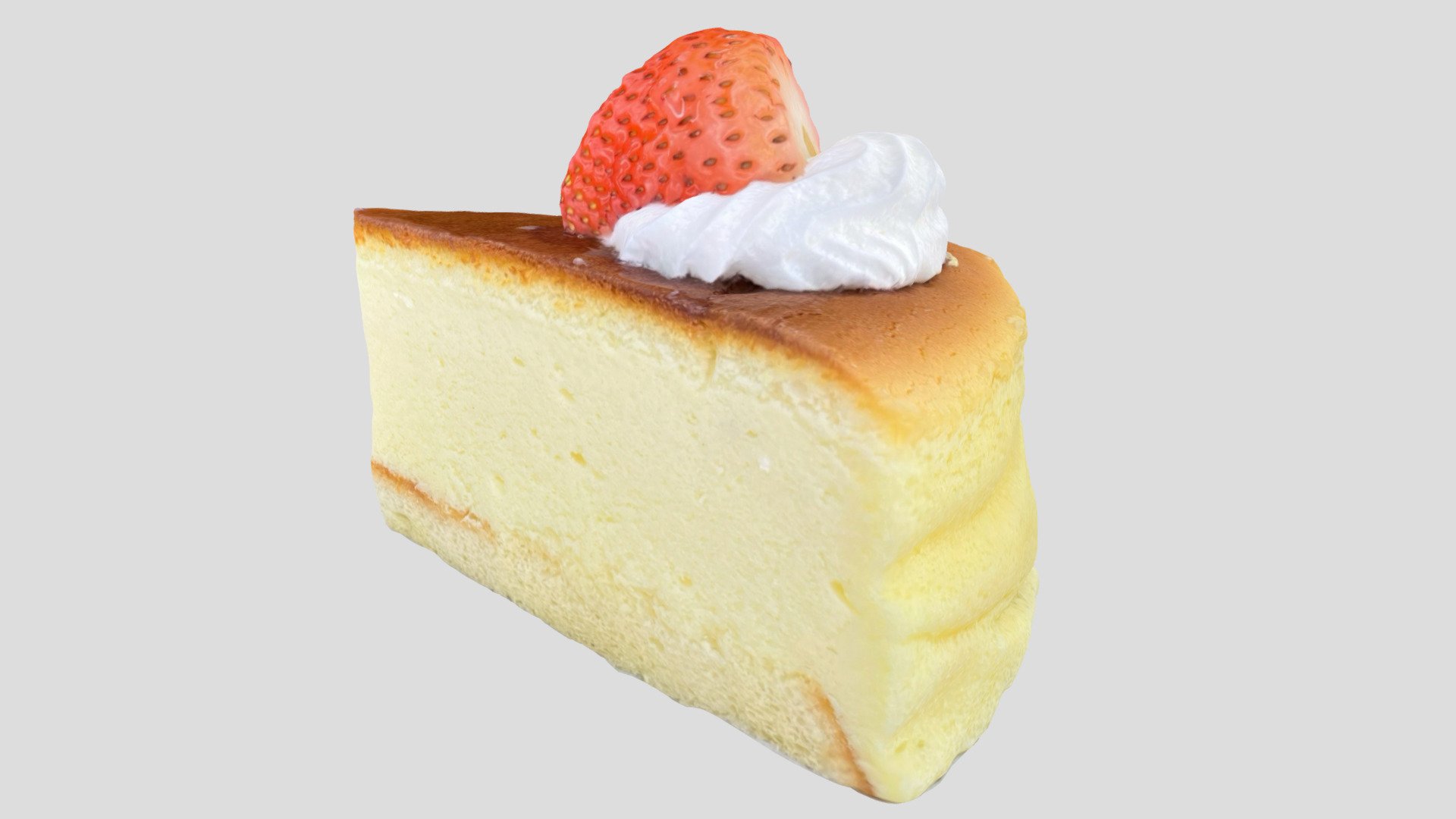 Strawberry Cheesecake 🍰 - 3D model by Cam Cottrill (@camcottrill ...