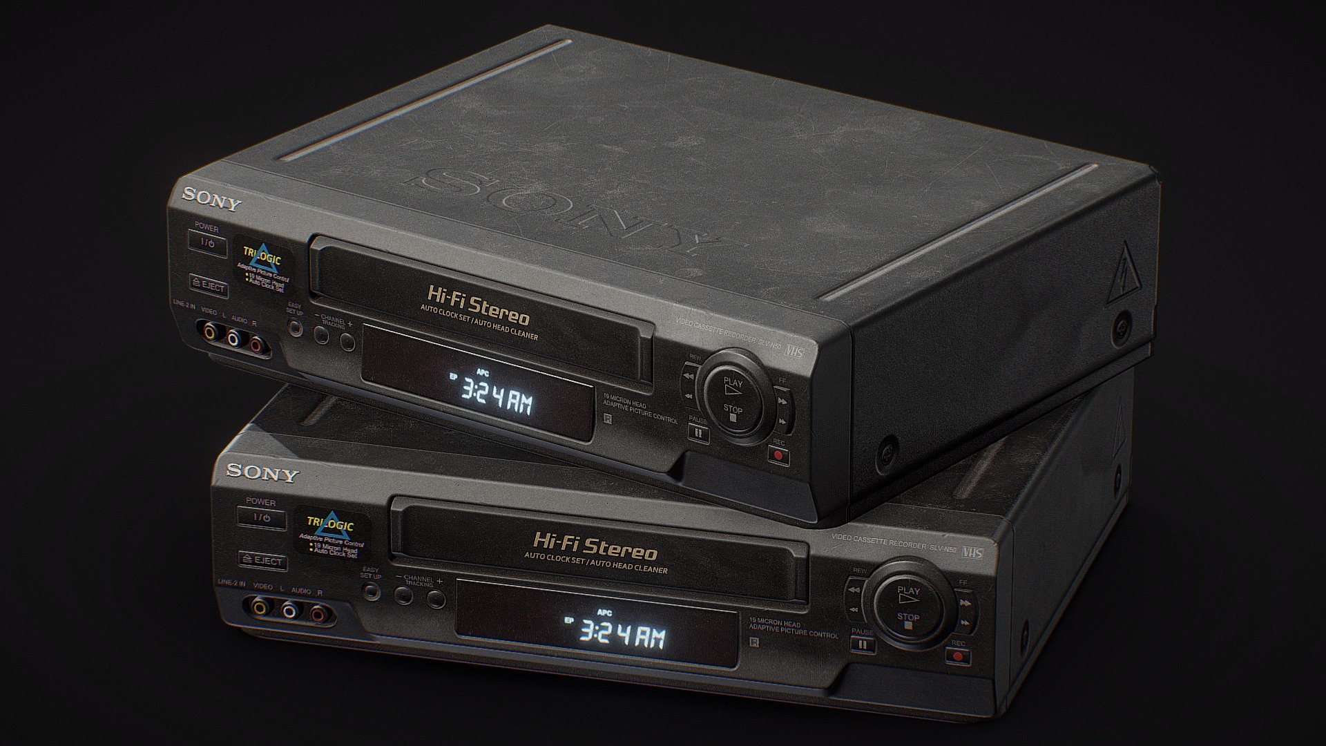 VHS Player - 3D model by Slava Izvekov (@guantanamera) [ca0cd92 ...