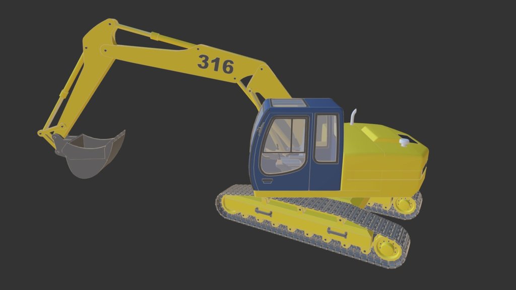 Excav - 3D model by Ammonite (@rickharris7) [ca0cedf] - Sketchfab