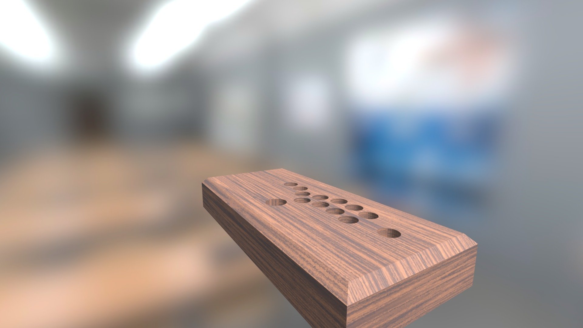 Wooden Hitbox controller - 3D model by ronij [ca0d0ea] - Sketchfab