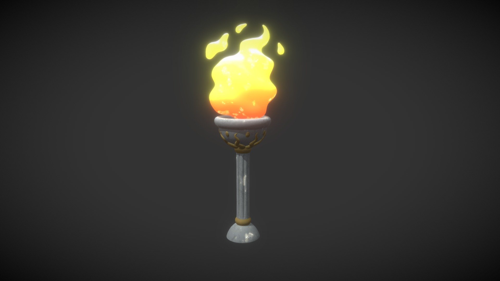 Torch - 3D model by Liviviane [ca0d6de] - Sketchfab