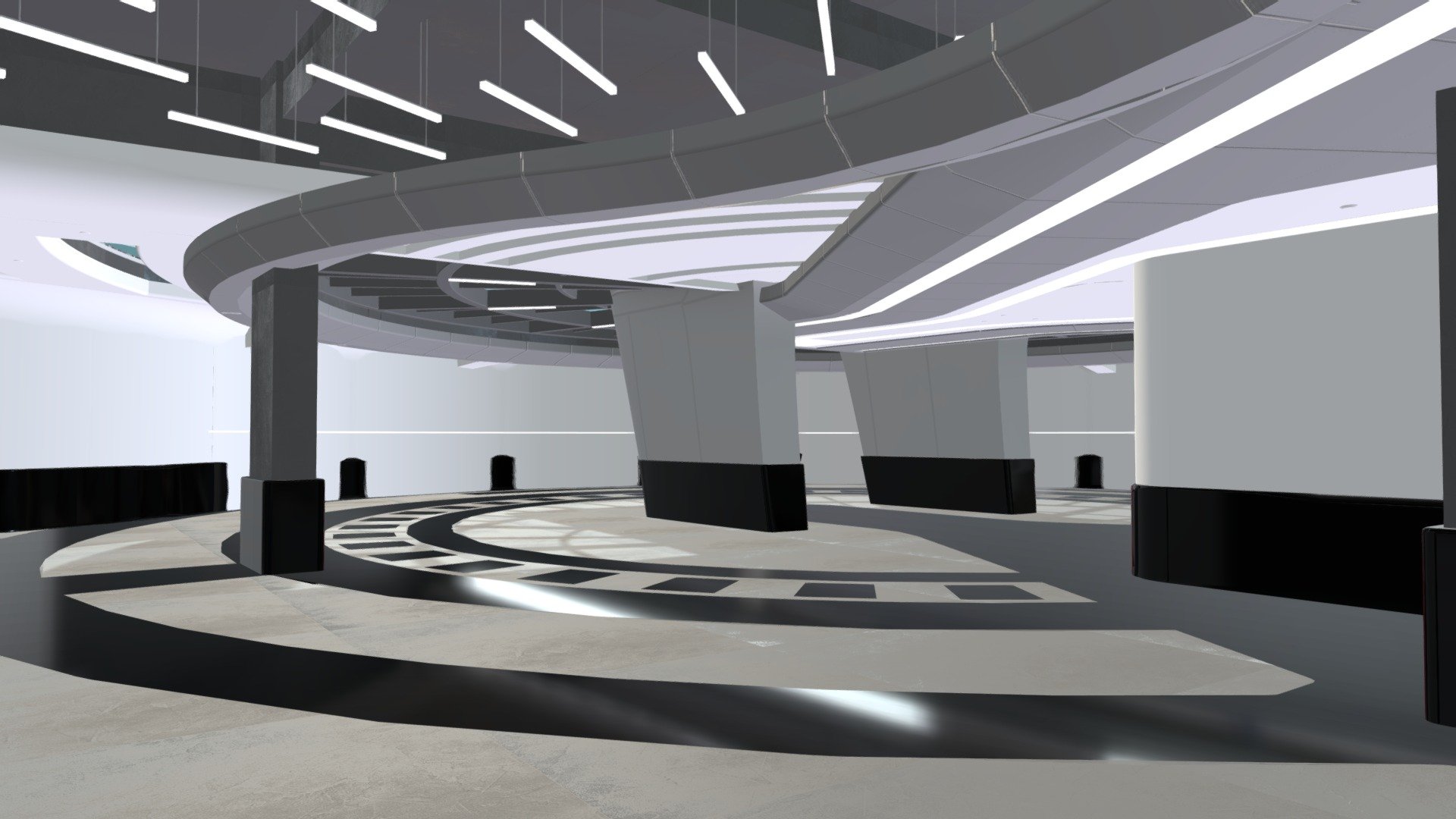Garage with submerged skylight - 3D model by Mustafa Hadla (@mostafa.fh ...