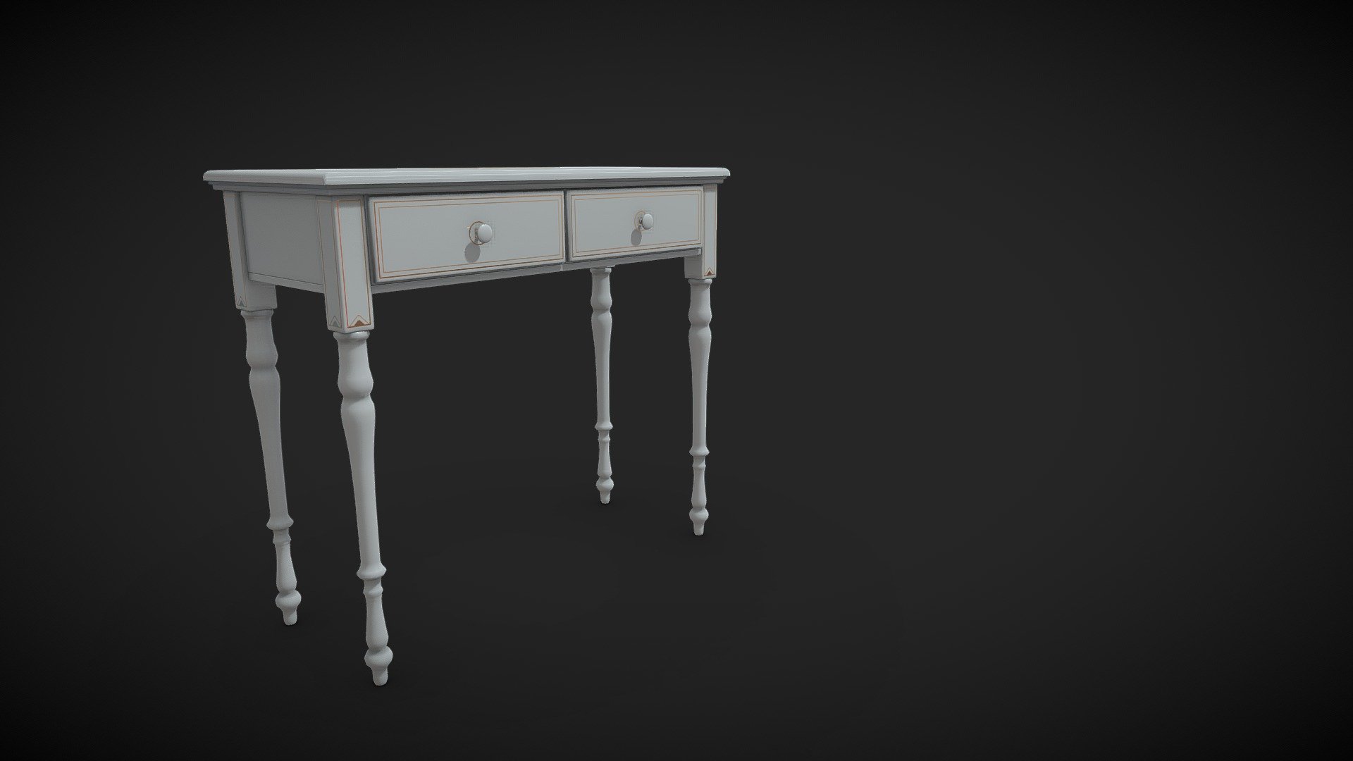 Wall Table - Modern contemporary - 3D model by dbasfi92 [ca0e8b1 ...