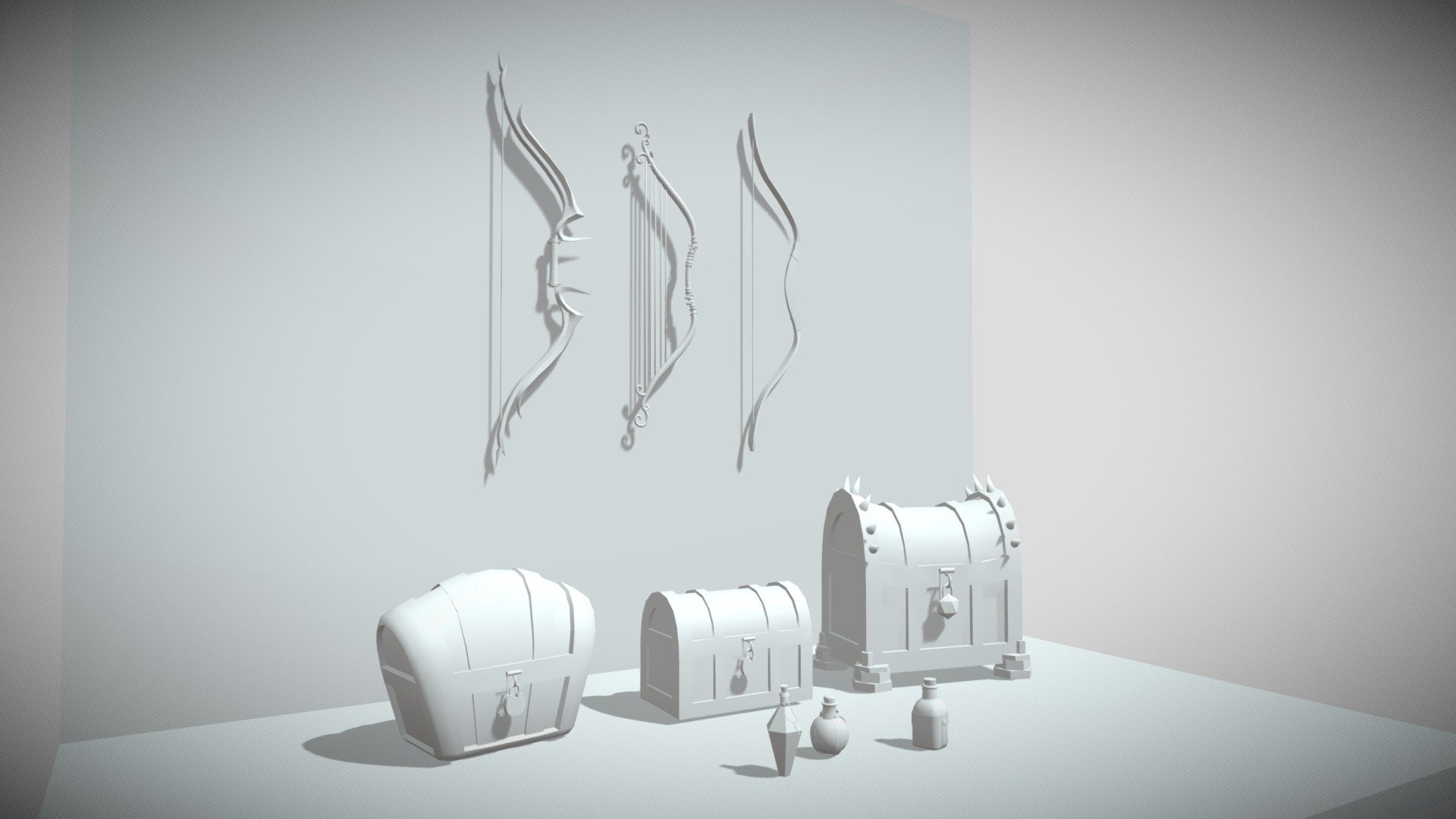 [XYZ Homework] Props - Download Free 3D model by Kukuruzenok [ca0e9df ...