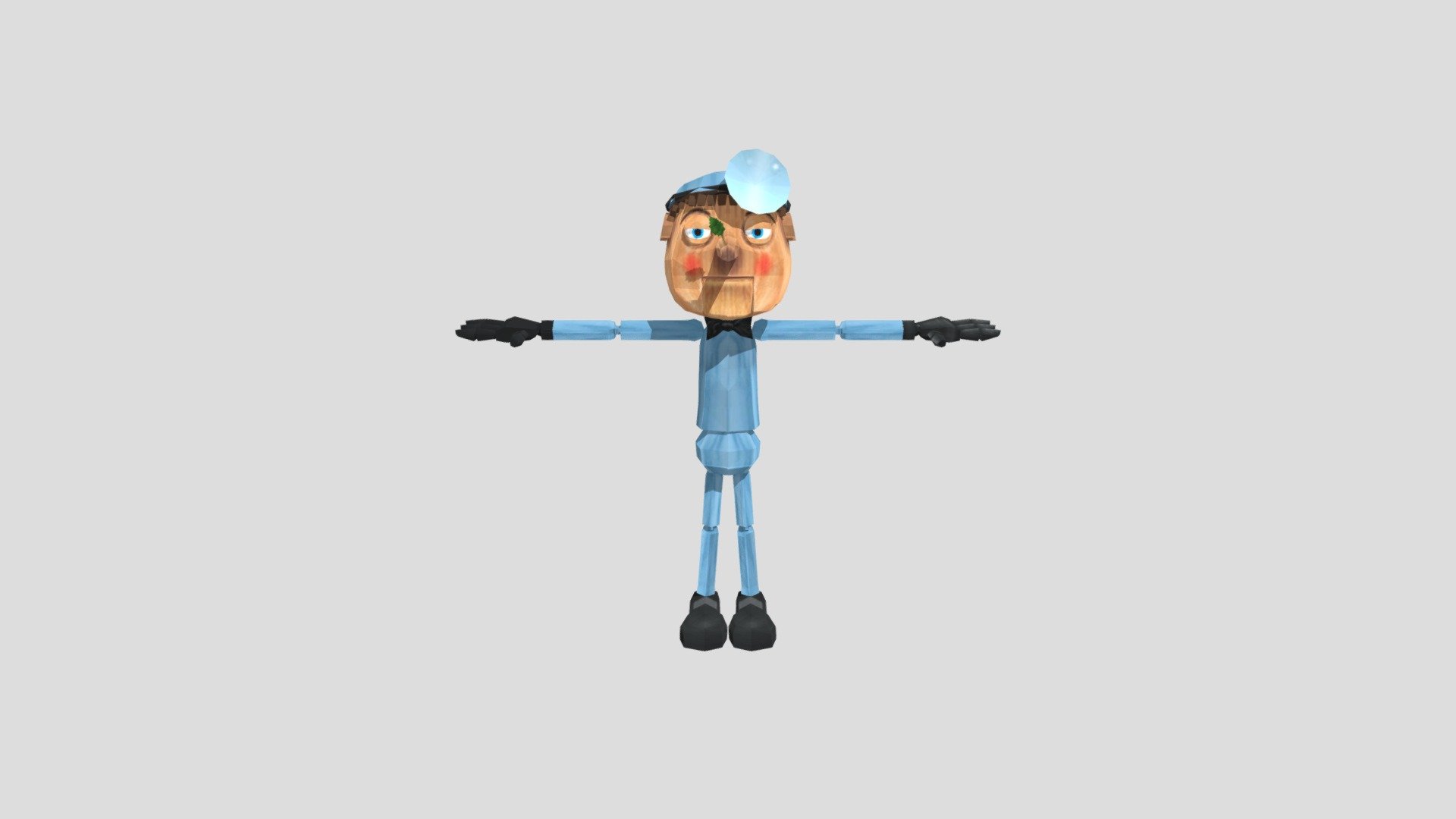 dr pinocchio - Download Free 3D model by Kyle.withem [ca0f1ed] - Sketchfab