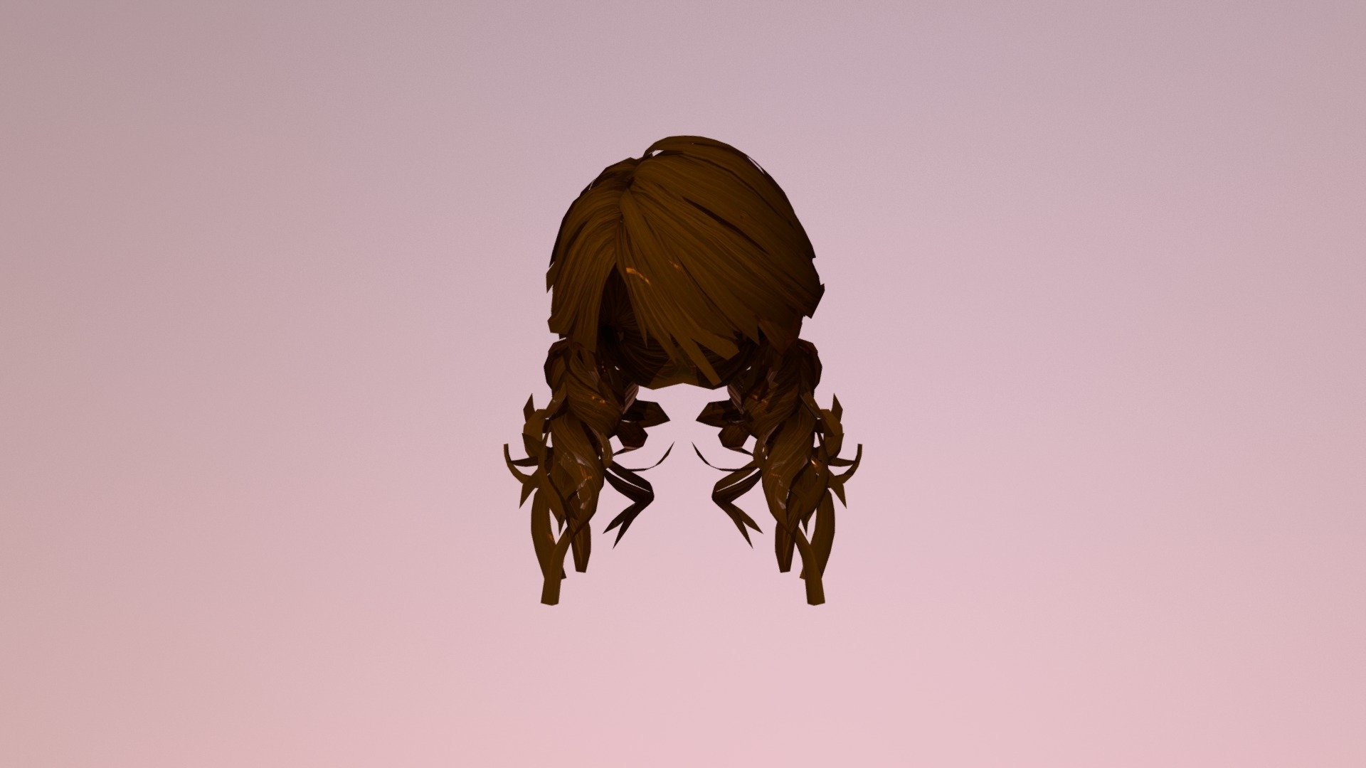 3d Beautiful Style Hair - Download Free 3D model by The Imagine Studio ...
