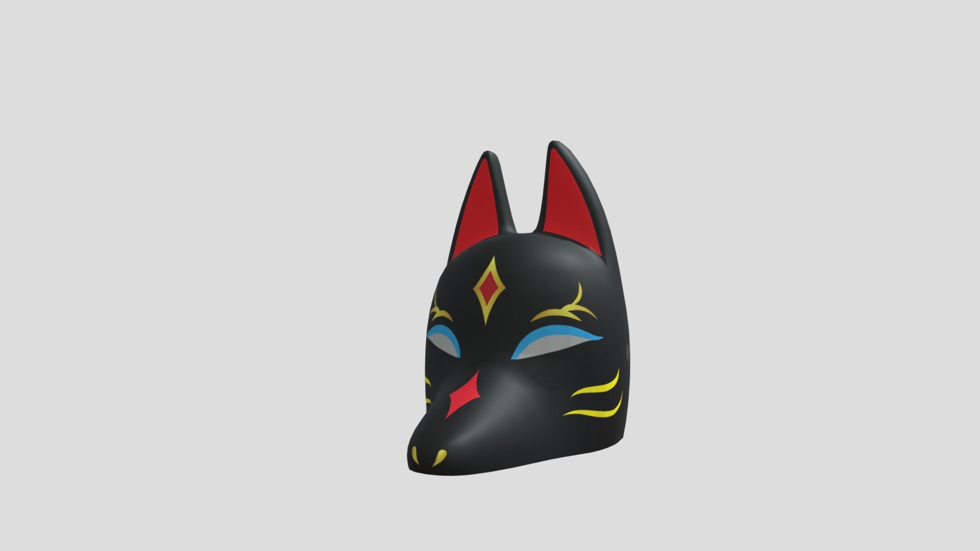 FoxMask_E2 - Buy Royalty Free 3D model by Art Force (@art-force ...