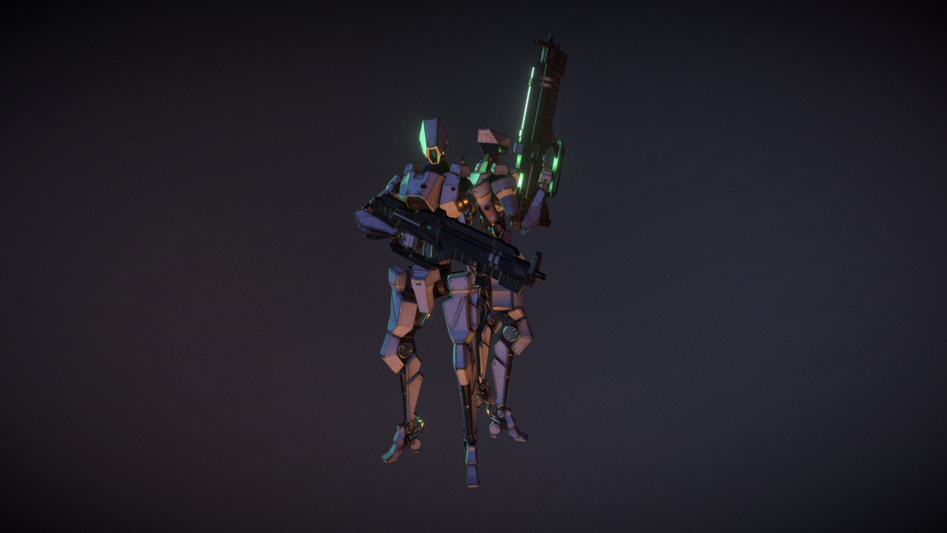 robot_S35 - 3D model by frwars13006 [ca103df] - Sketchfab