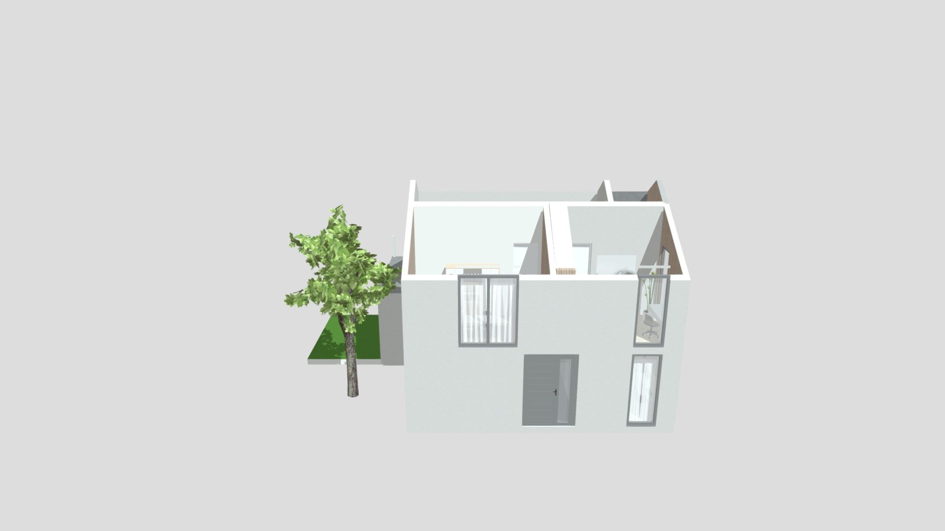 Family house - Download Free 3D model by Home Design 3D (@homedesign3d ...