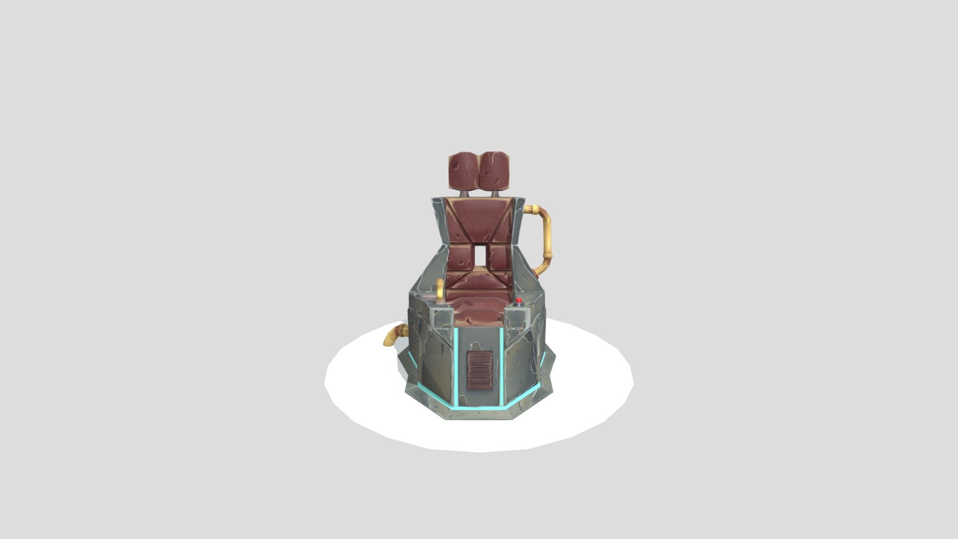 Space Pilot Chair - 3D model by NateBeers [ca10c7b] - Sketchfab