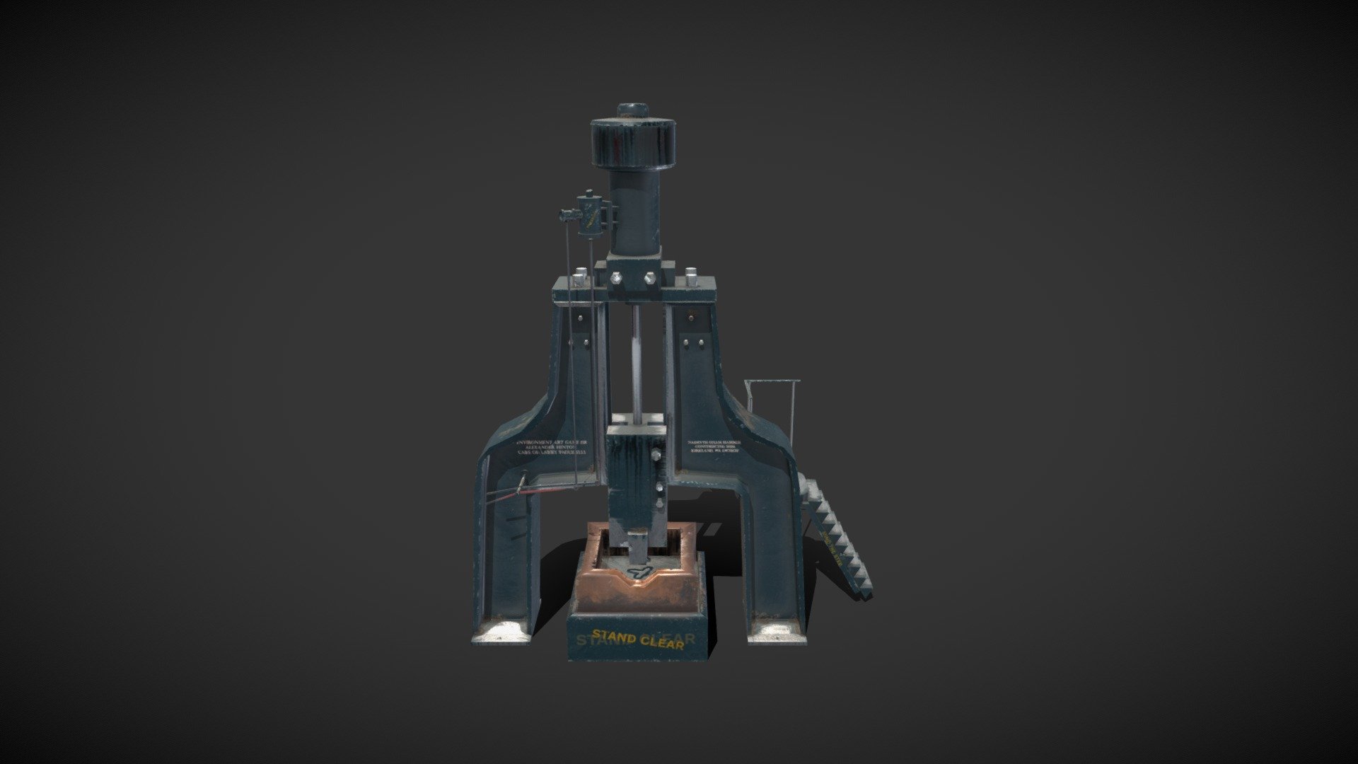 Nasmyth Steam Hammer - Download Free 3D model by SteampoweredCid ...