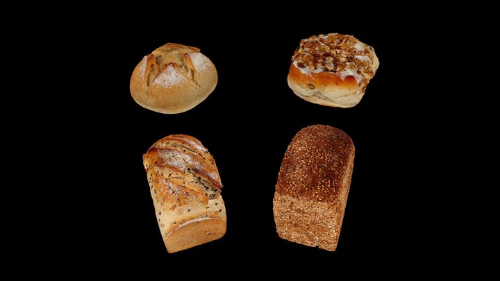 Loaf-of-bread 3D models - Sketchfab