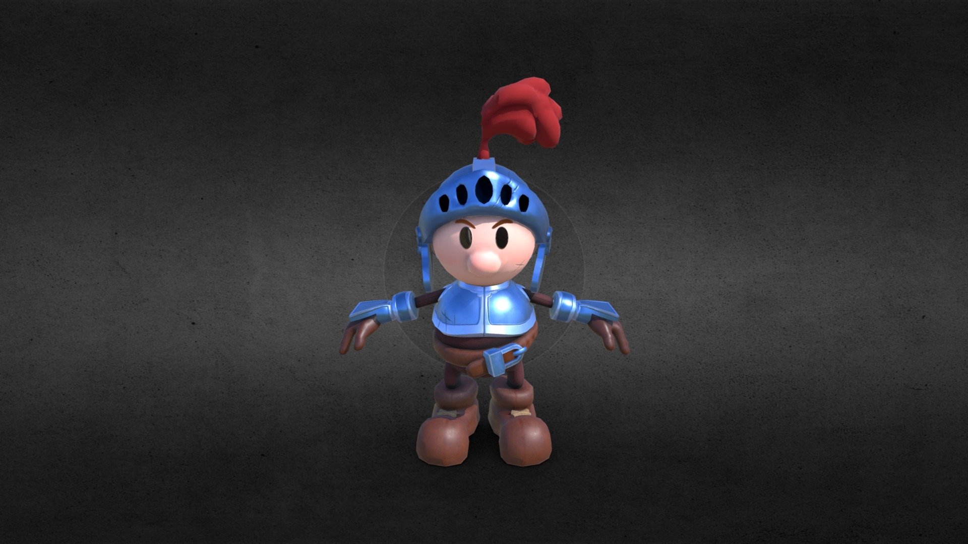 Toon Knigth - 3D model by david__aranda [ca160f9] - Sketchfab