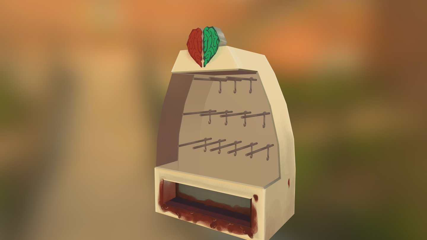 Zombie Vending Machine - 3D model by Millie Fisher (@MFisher) [ca168e2 ...