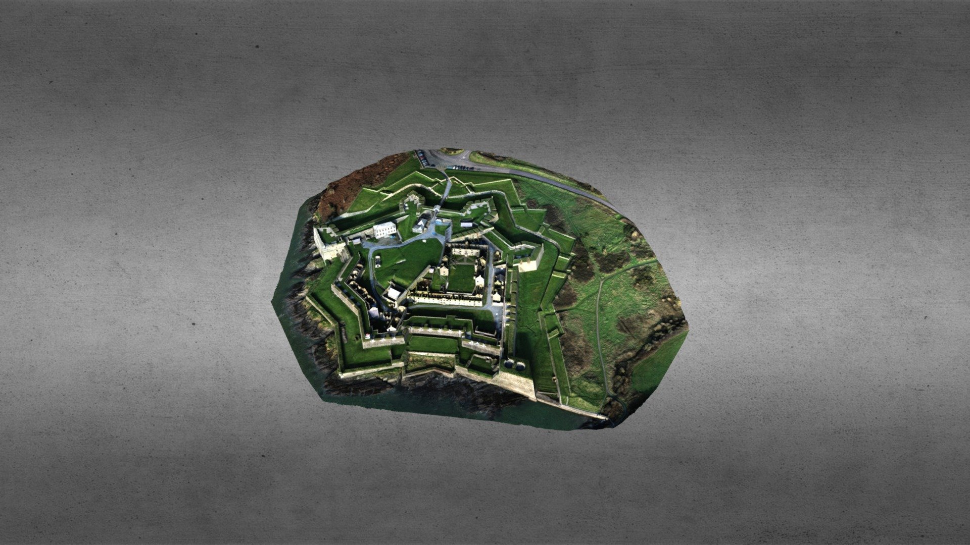 Charles Fort | Paul Corrigan & Associates - 3D model by PCA Geo ...