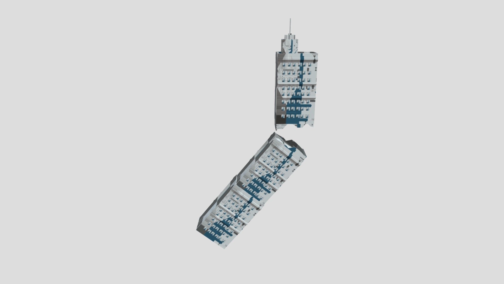 Broken Building - 3D model by Dom_C [ca19f4e] - Sketchfab