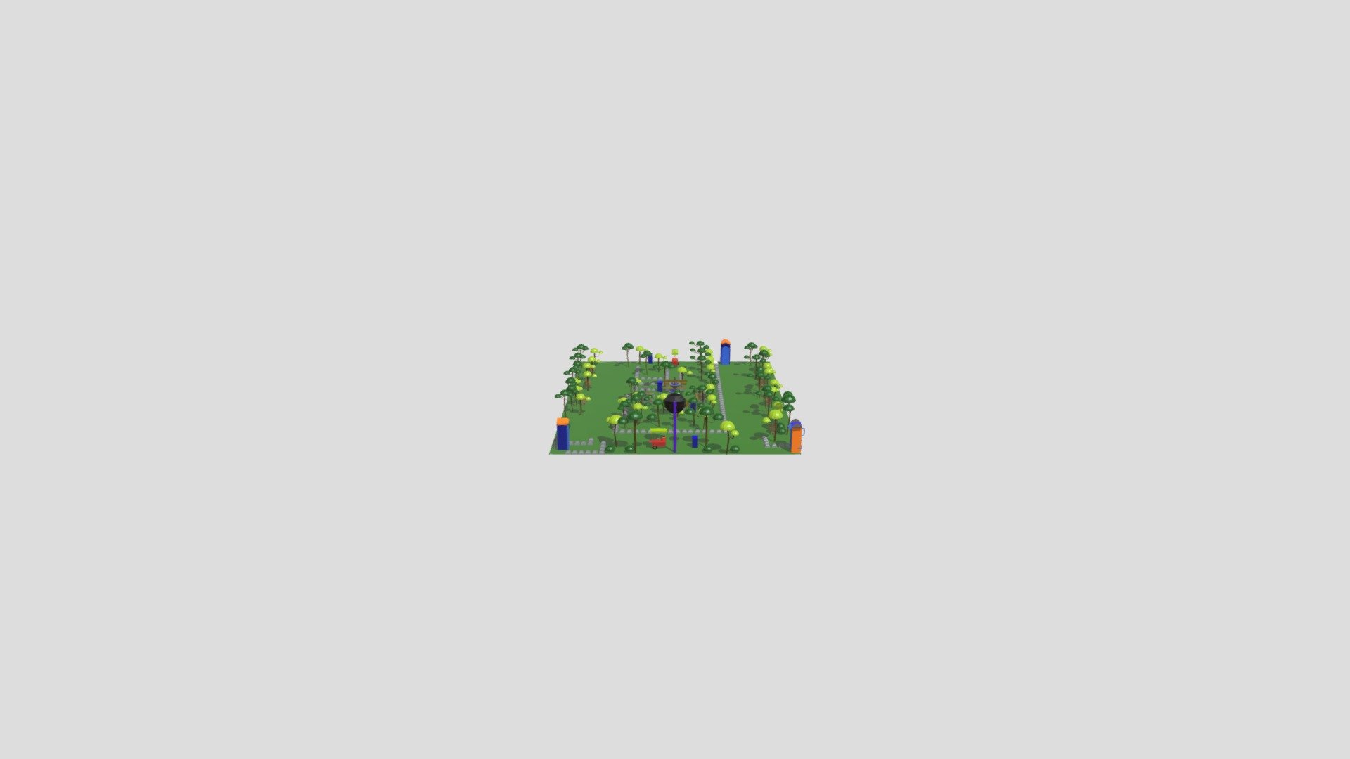 Square - 3D model by iansilvadaher [ca1a016] - Sketchfab