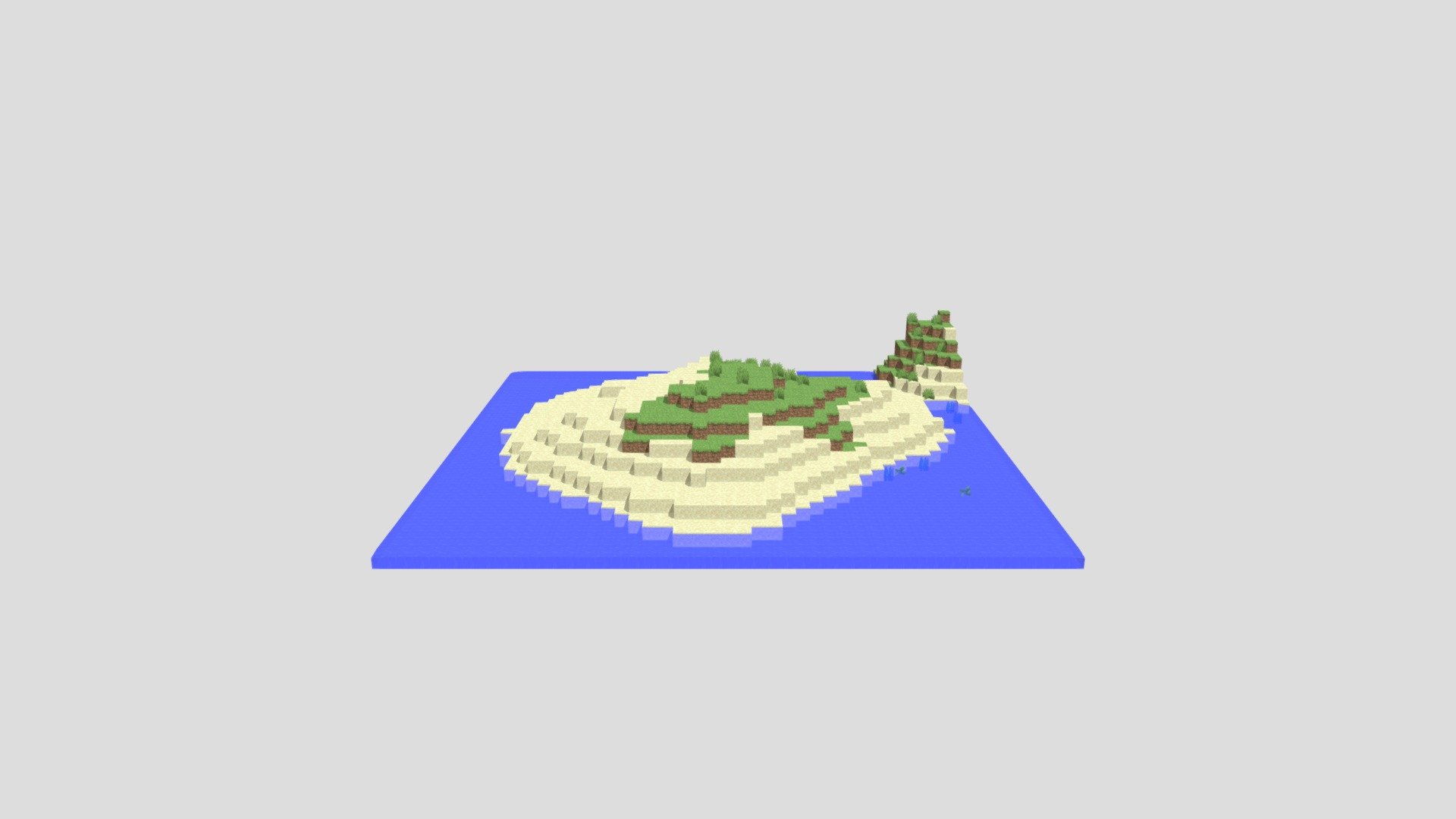 Minecraft Island VR - Download Free 3D model by gavinwgunn [ca1a3da ...