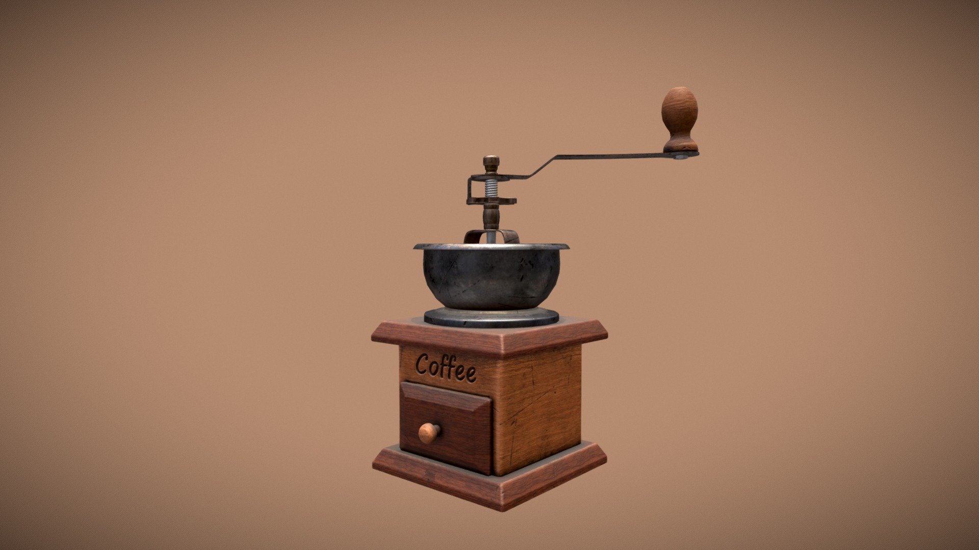 Coffee Grinder - Download Free 3D model by Yuliya Alatortseva (@favere ...