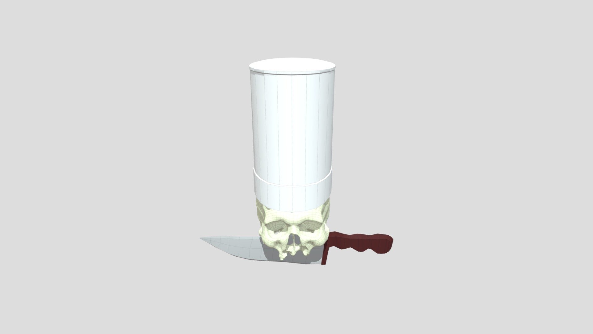 Skull UV Test - 3D model by GeovsTV [ca1b5bf] - Sketchfab