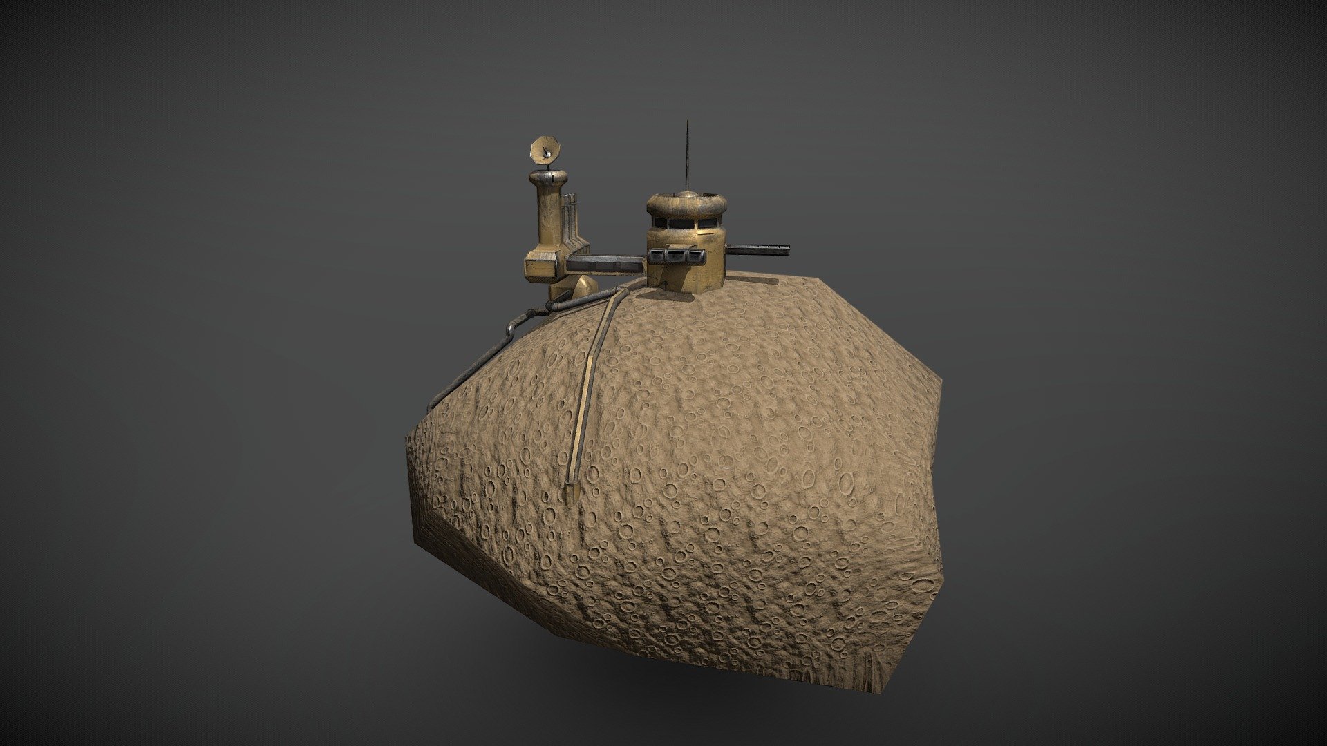 Mining Outpost - 3D model by mohamedhussien [ca1bf0a] - Sketchfab
