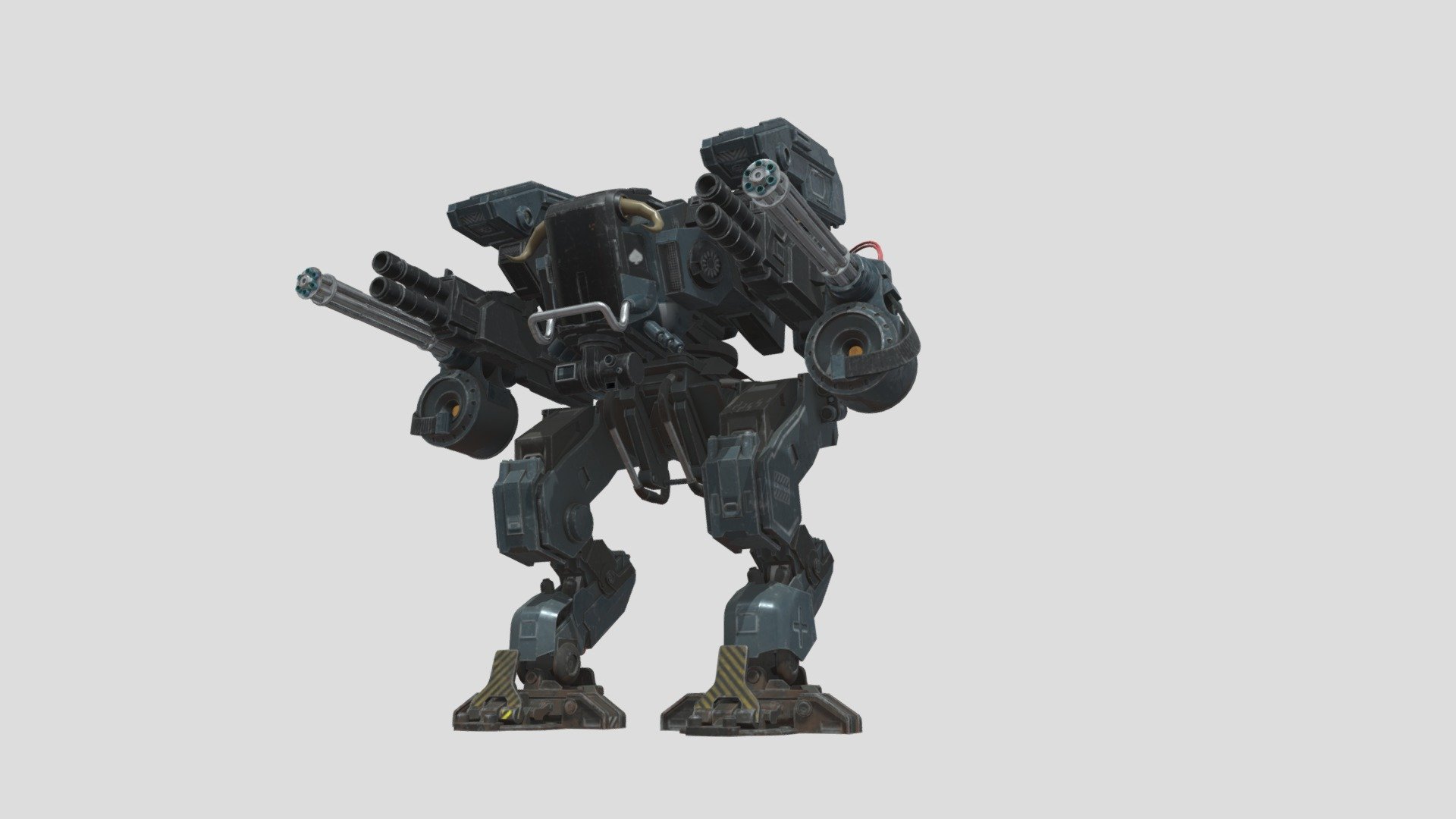Mecha - 3D model by datmrcat [ca1c9f4] - Sketchfab