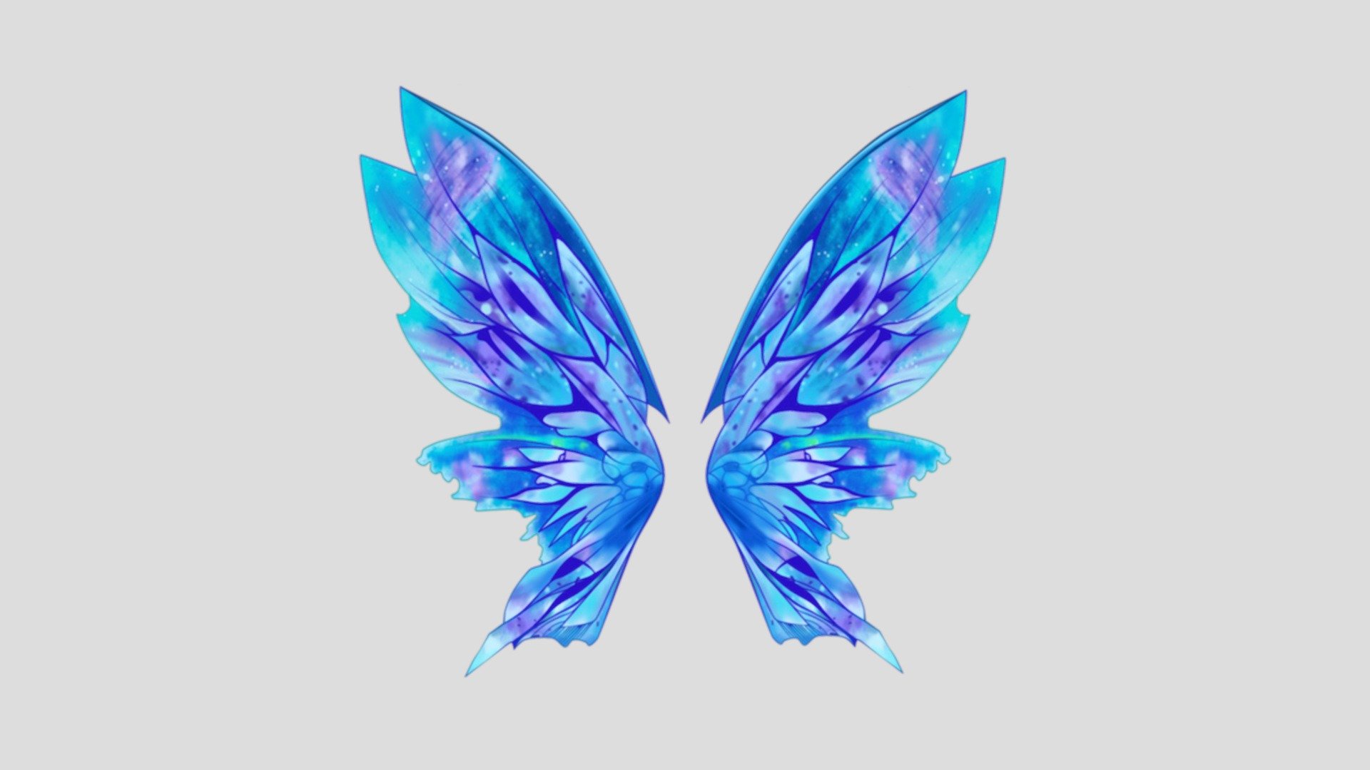Butterfly wings - Download Free 3D model by Cybertron B-127 (@robo ...