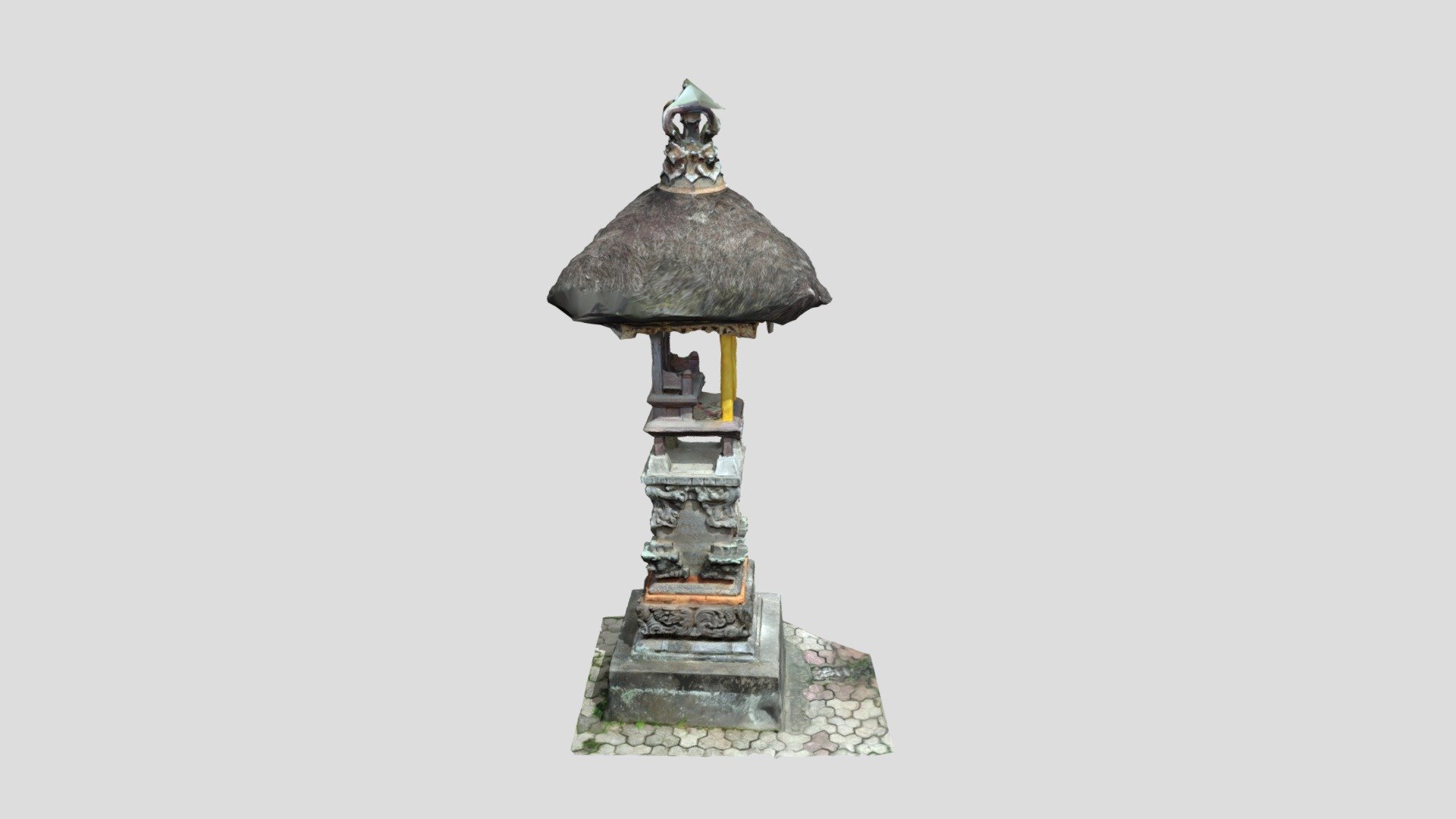 Pelinggih Bale Pelik - Download Free 3D model by nusaheritage.id ...